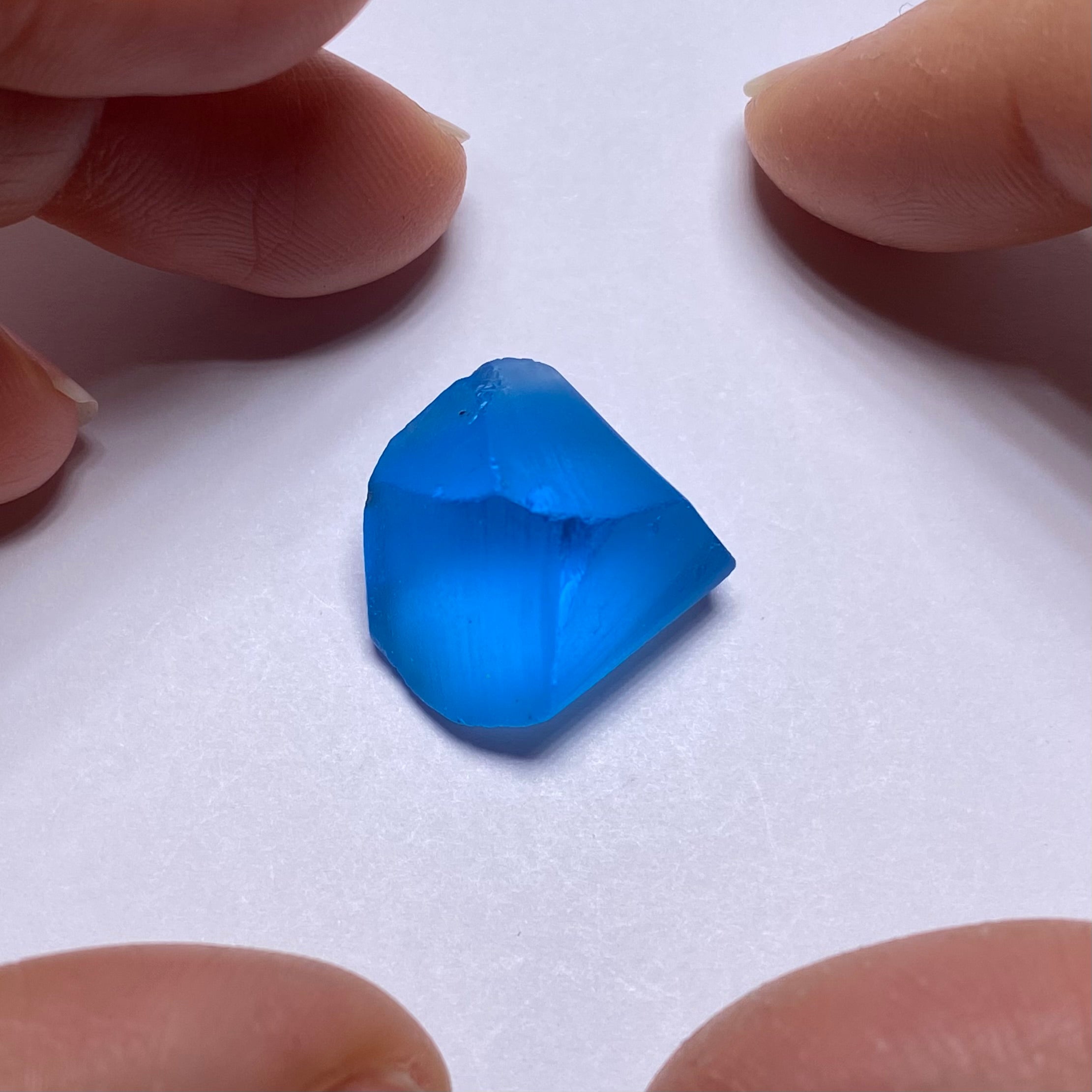 Electric Blue Topaz | Facet Rough | Faceting Rough | Gem Rough | – Joe ...