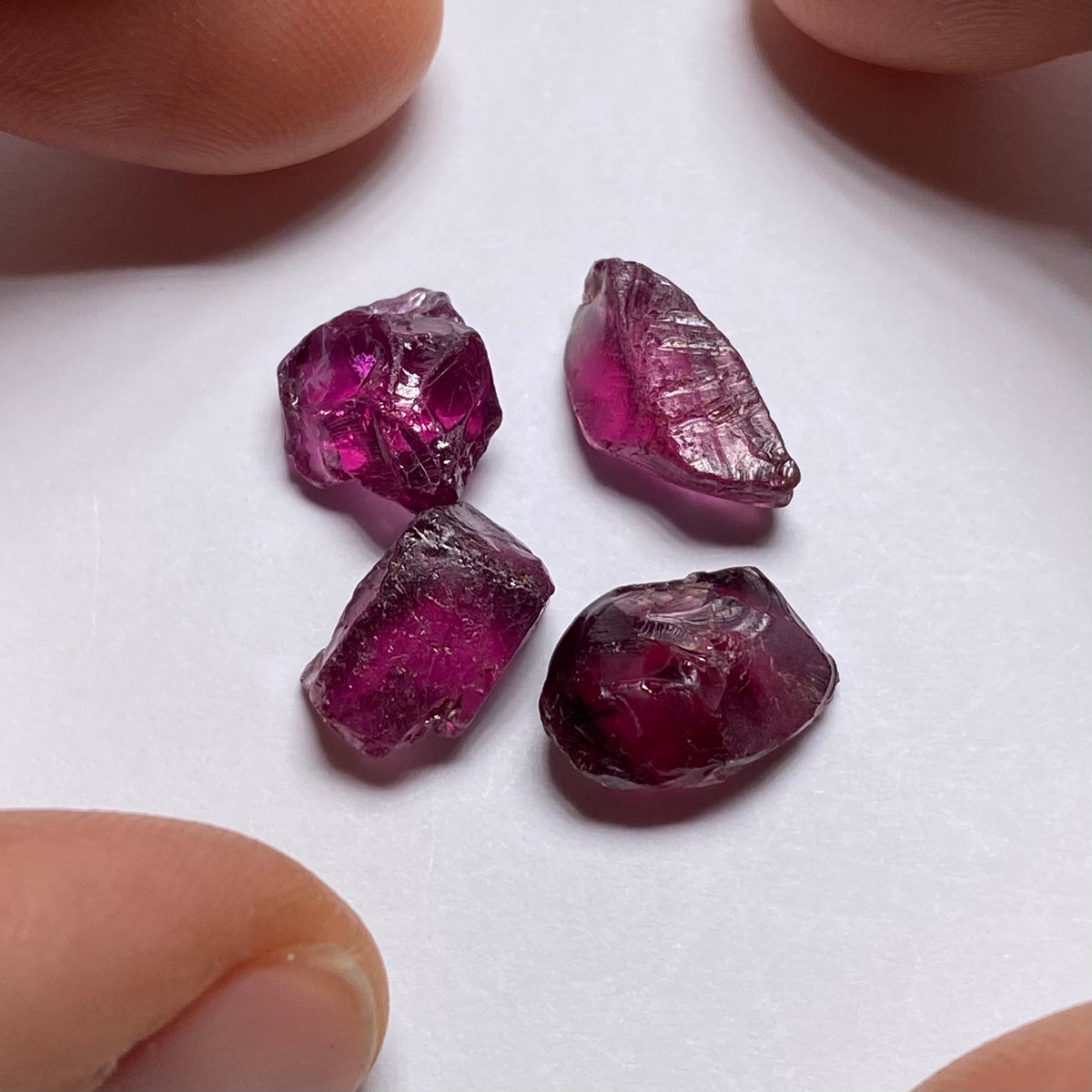 Rhodolite | Garnet | Facet Rough | Faceting Rough | Gem Rough | – Joe ...