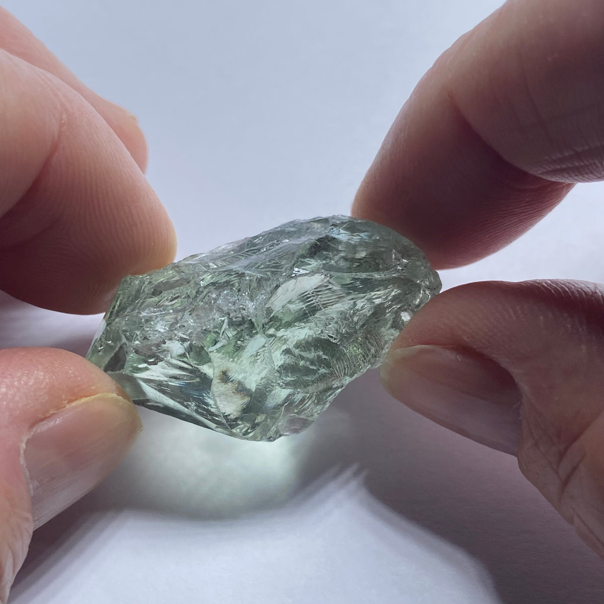 Prasiolite | Quartz | Facet Rough | Faceting Rough | Gem Rough – Joe ...